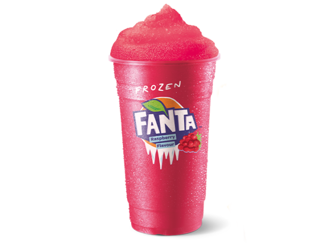 Frozen Fanta Raspberry (Hungry Jacks) - Eats Bible