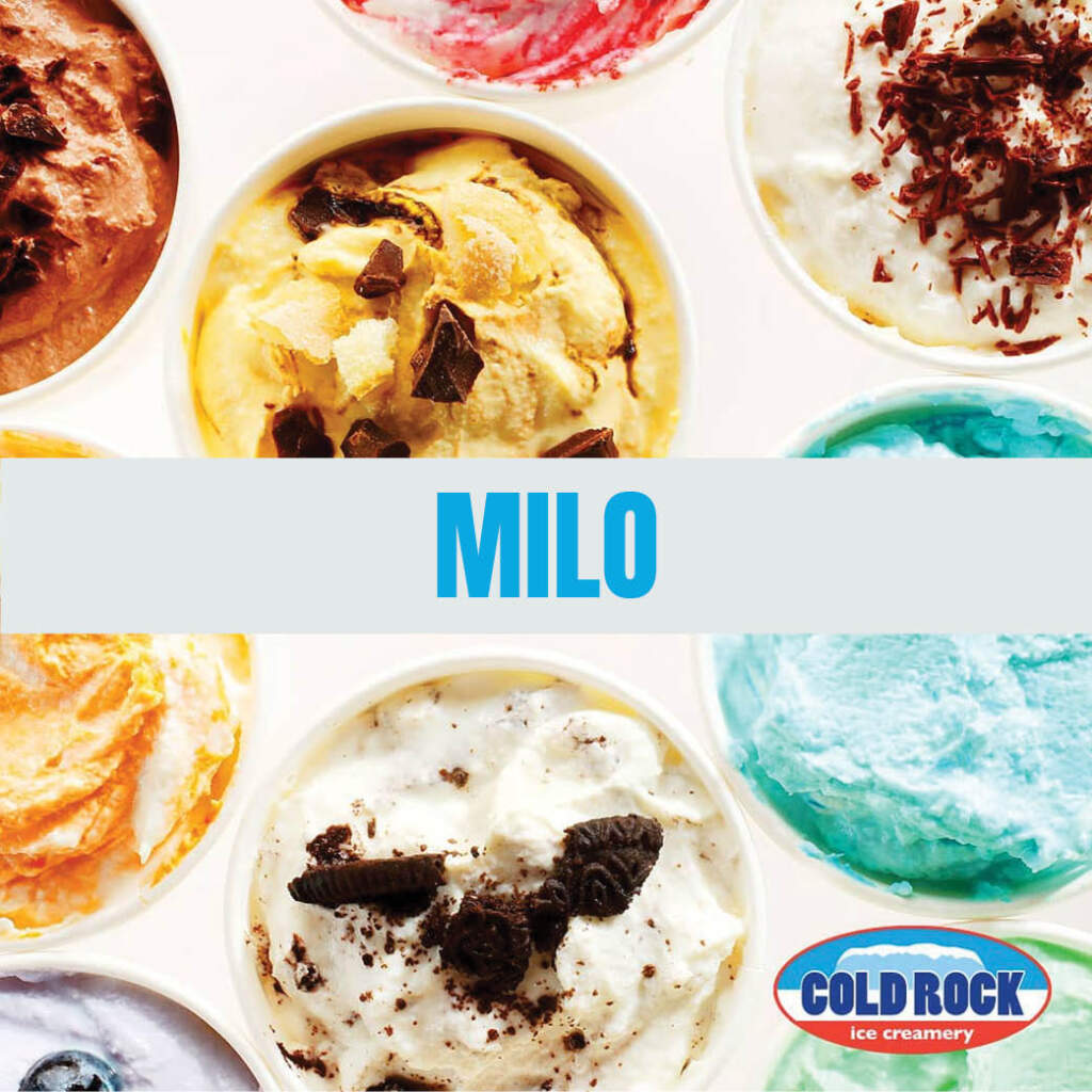 Milo Ice Cream (Cold Rock) - Eats Bible