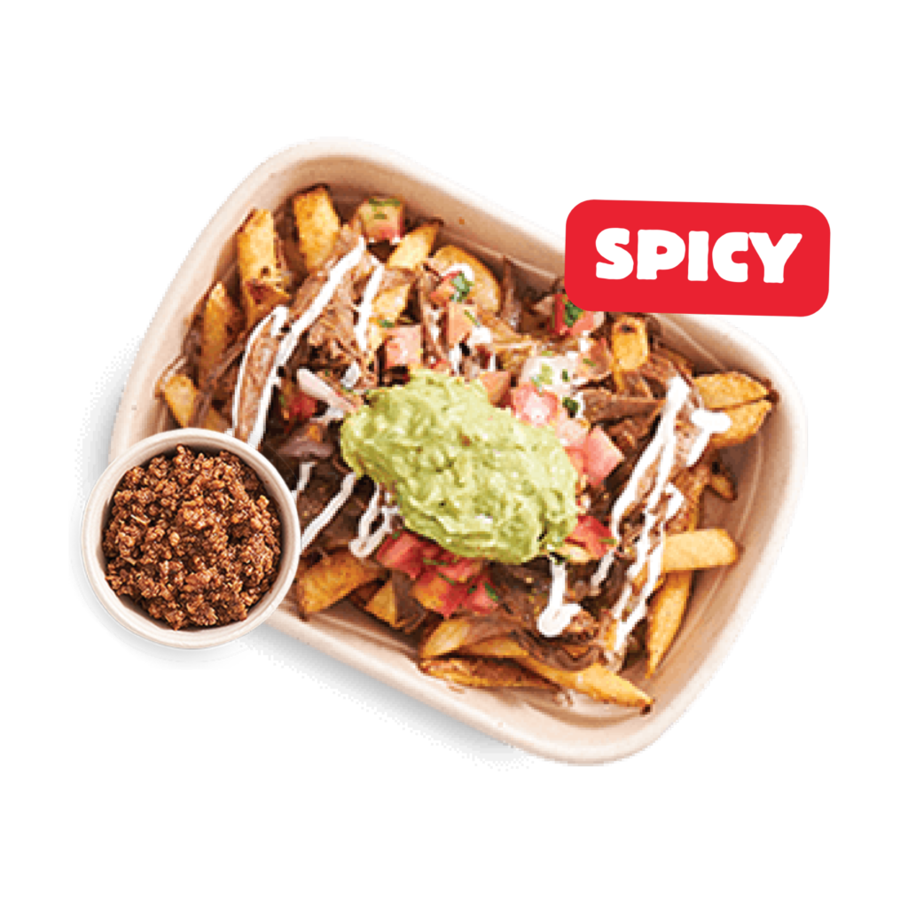 Mini Ground Beef Nacho Fries - Spicy (Guzman Y Gomez) - Eats Bible
