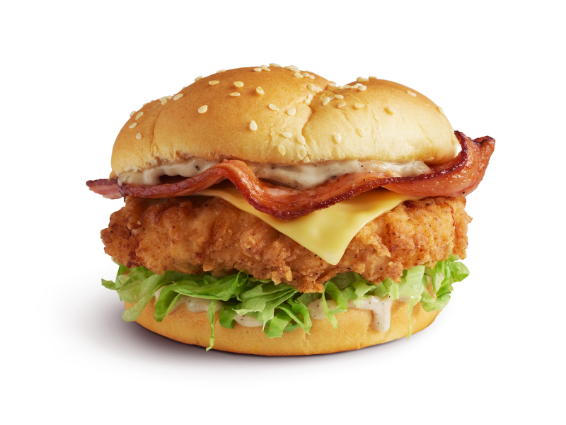 Original Bacon & Cheese Burger Combo (KFC) - Eats Bible